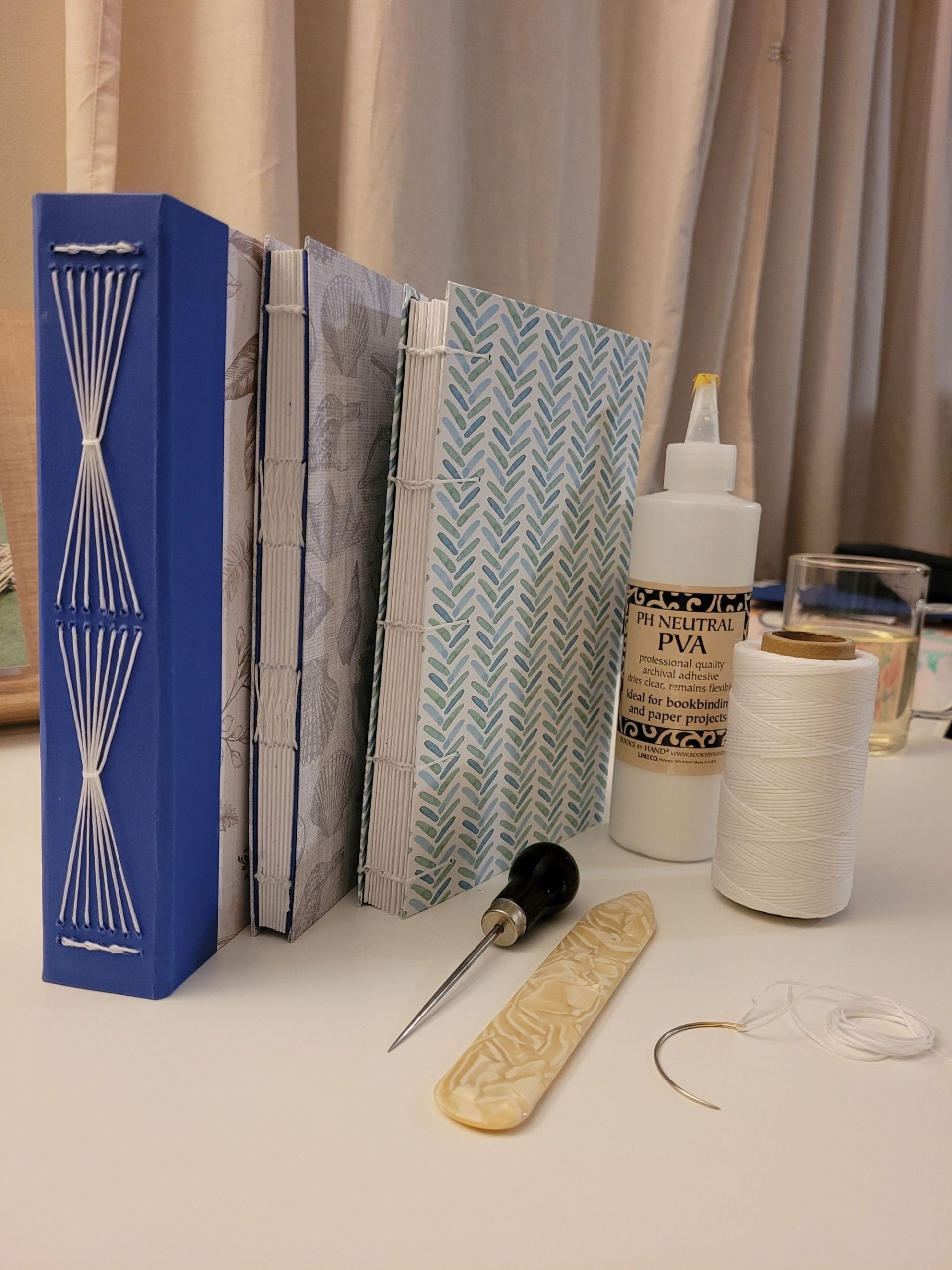 Bookbinding Climate Change and Health Activity books - Ocean Wise